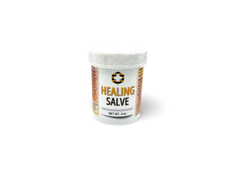 Healing Salve | All-Natural Burn and Wound Aid | Made with Raw Honey
